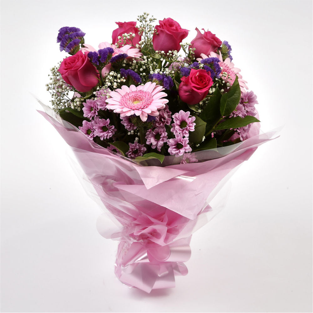 Pink Classic BouquetAn endearing classic in soft Pink with deep pink ...