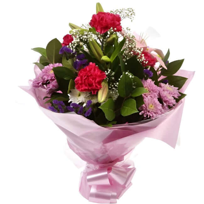 Stunning Pink Cerise Bouquet – Lovely Flora World
